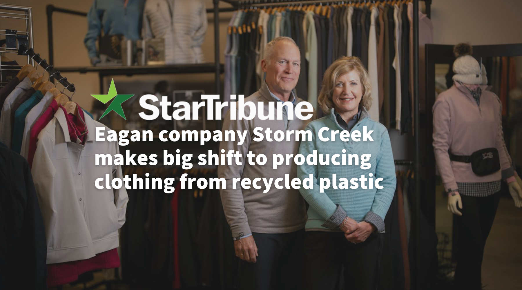 As Seen In the Star Tribune: Eagan company Storm Creek makes big shift